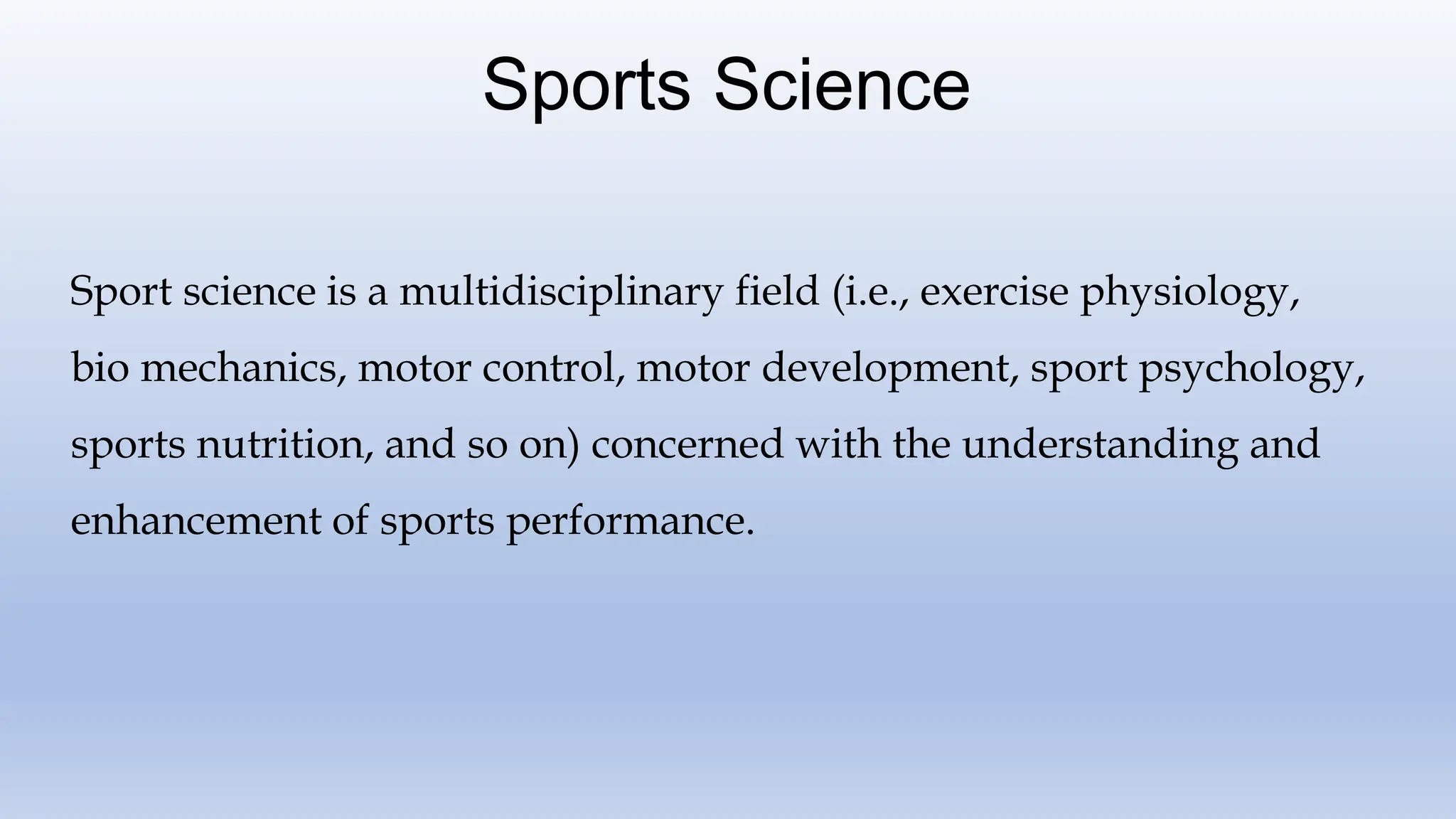 Role of Physiotherapy In Sports Science.pptx