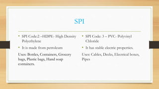 Role of plastics in engineering | PPTX
