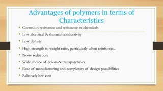 Role of plastics in engineering | PPTX