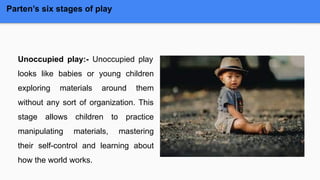 Role of play in enhancing development | PDF