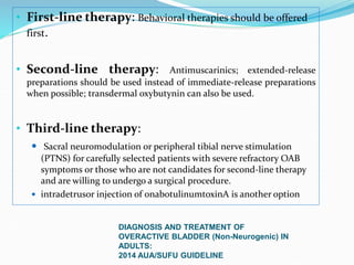 Role of pmft in oab | PPT