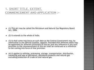 Role of pngrb in downstream regulatory affairs and | PPTX