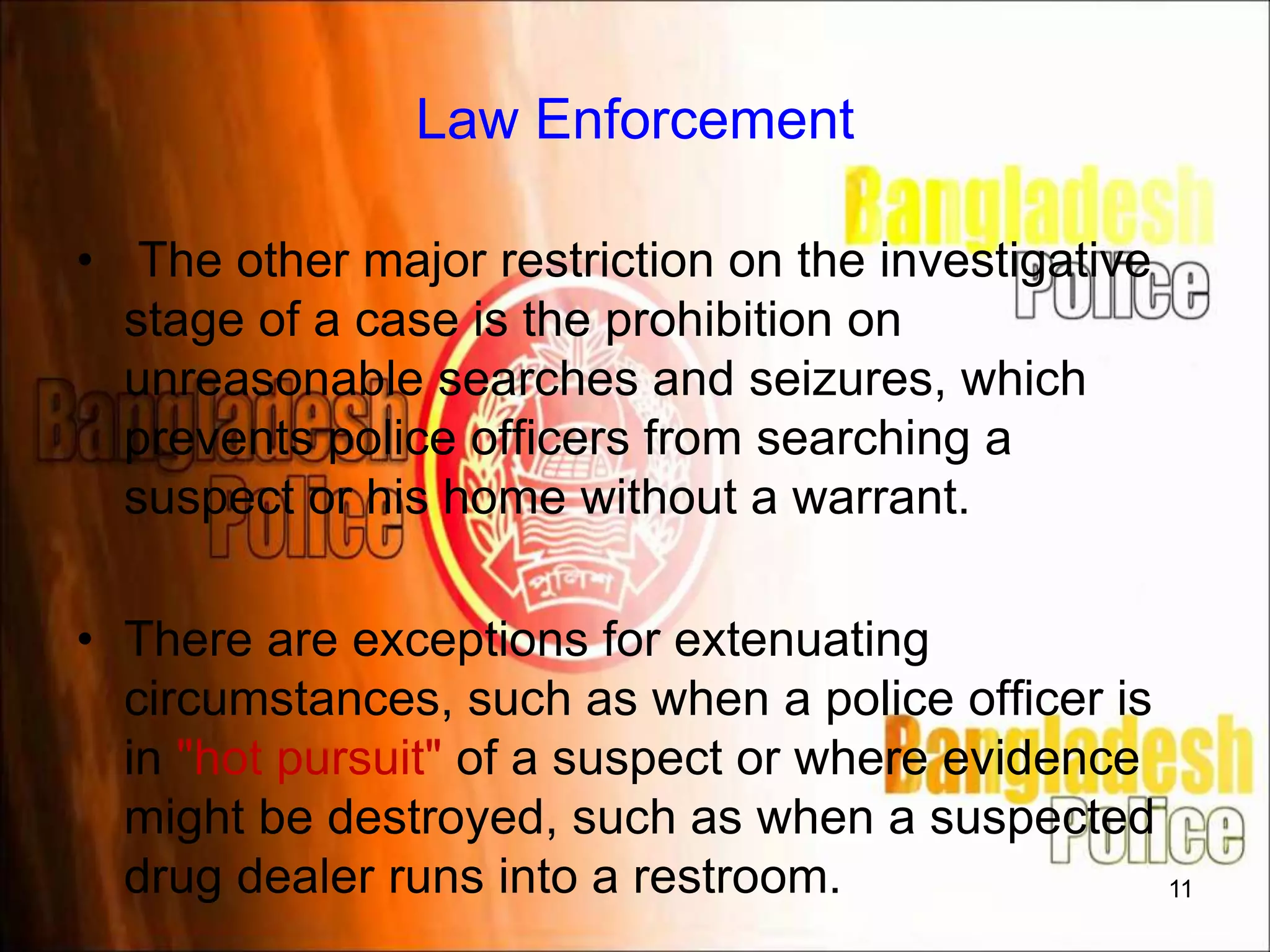 Role of police in criminal justice system | PPT