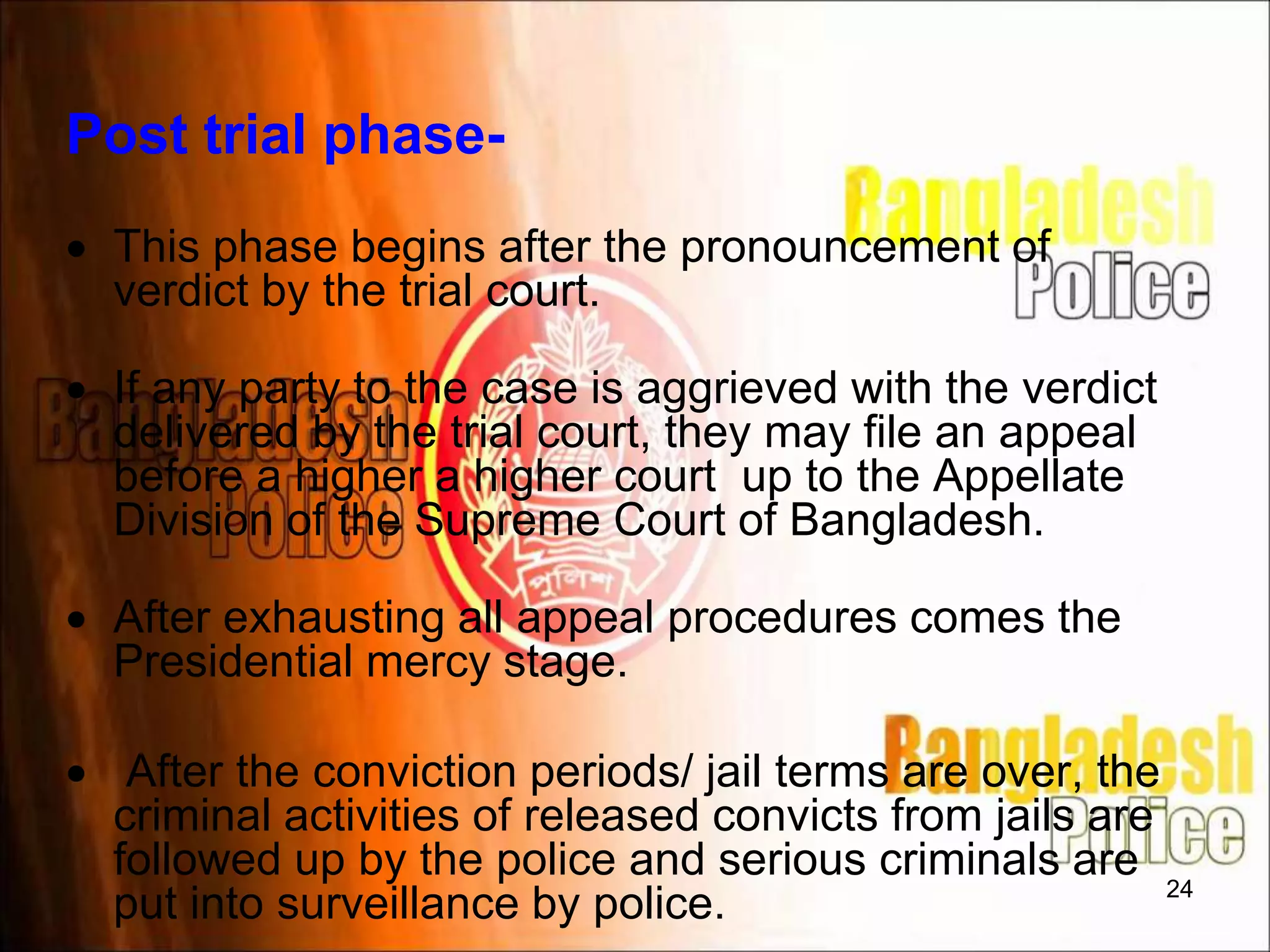 Role of police in criminal justice system | PPT