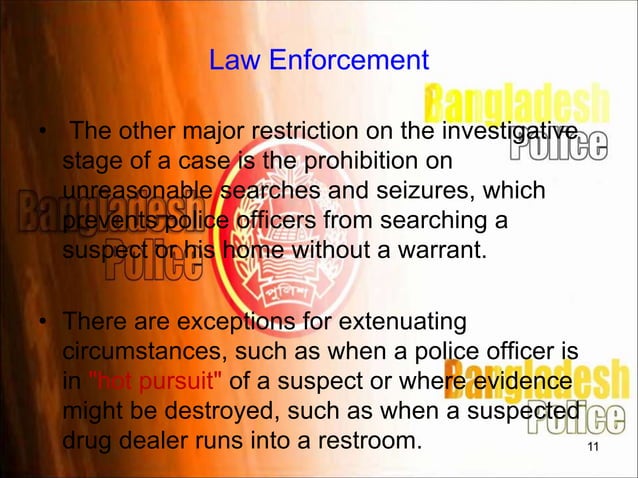 Role of police in criminal justice system | PPT