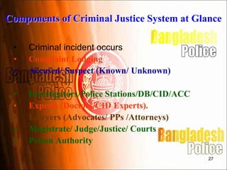 Role of police in criminal justice system | PPT