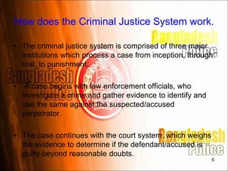 Role of police in criminal justice system | PPT
