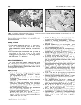 Role of polycystin 1 in bone remodeling- orthodontic tooth movement study in mutant mice | PDF