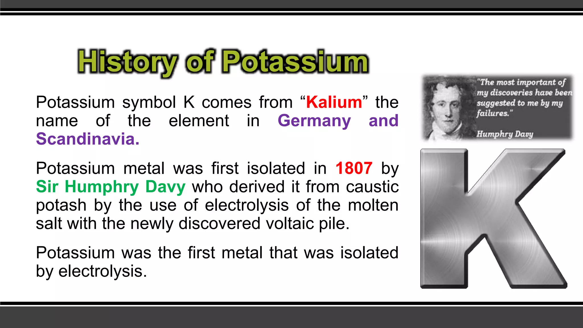 Role of Potassium in Plant Growth | PPSX