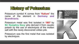 Role of Potassium in Plant Growth | PPSX