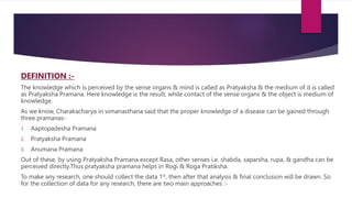 role of pramana in research.pptx in science | PPTX
