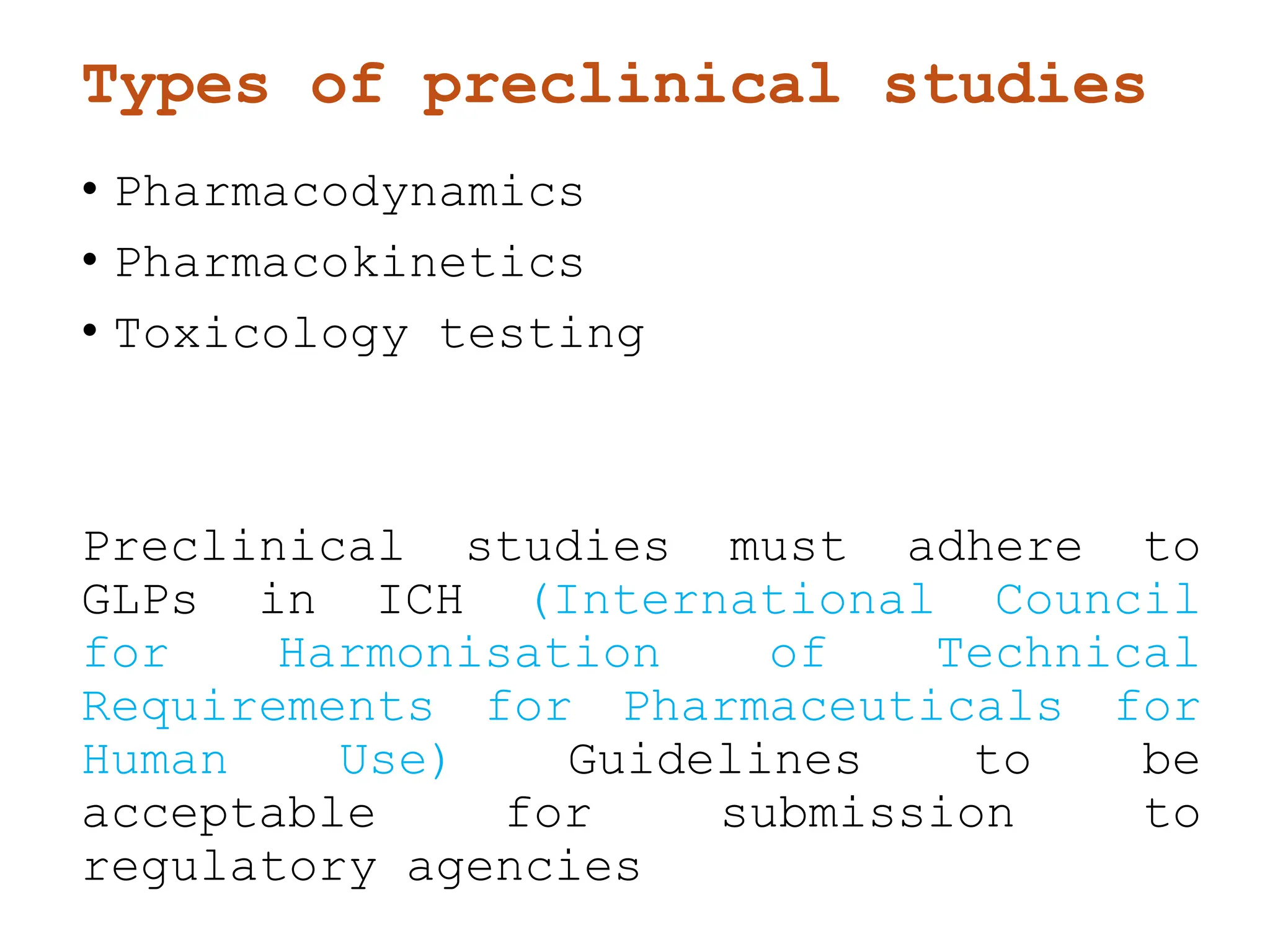Role of preclinical studies in drug discovery | PPTX