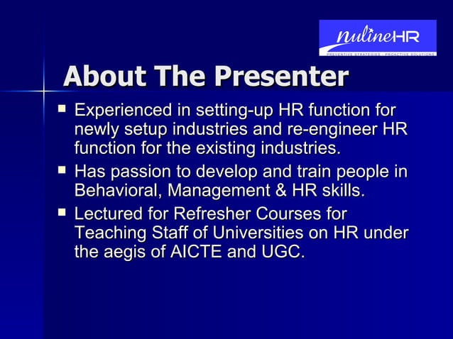 Role of Presenting Officer in Enquiry | PPT | Human Resources | Business