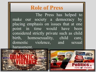 Role of press in 21 st Century | PPT