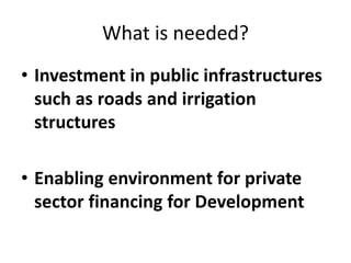 Role of private sector in financing development in afghanistan | PPT