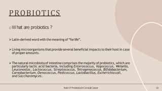 Role Of Probiotic In Cervical Cancer(ppt).pptx