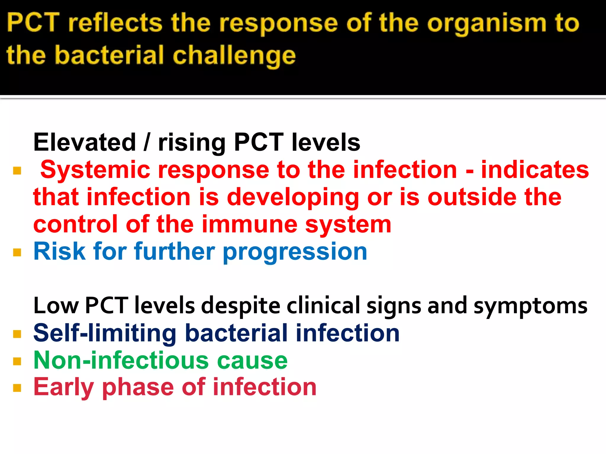 Role of procalcitonin in sepsis management | PPTX | Infectious Diseases ...