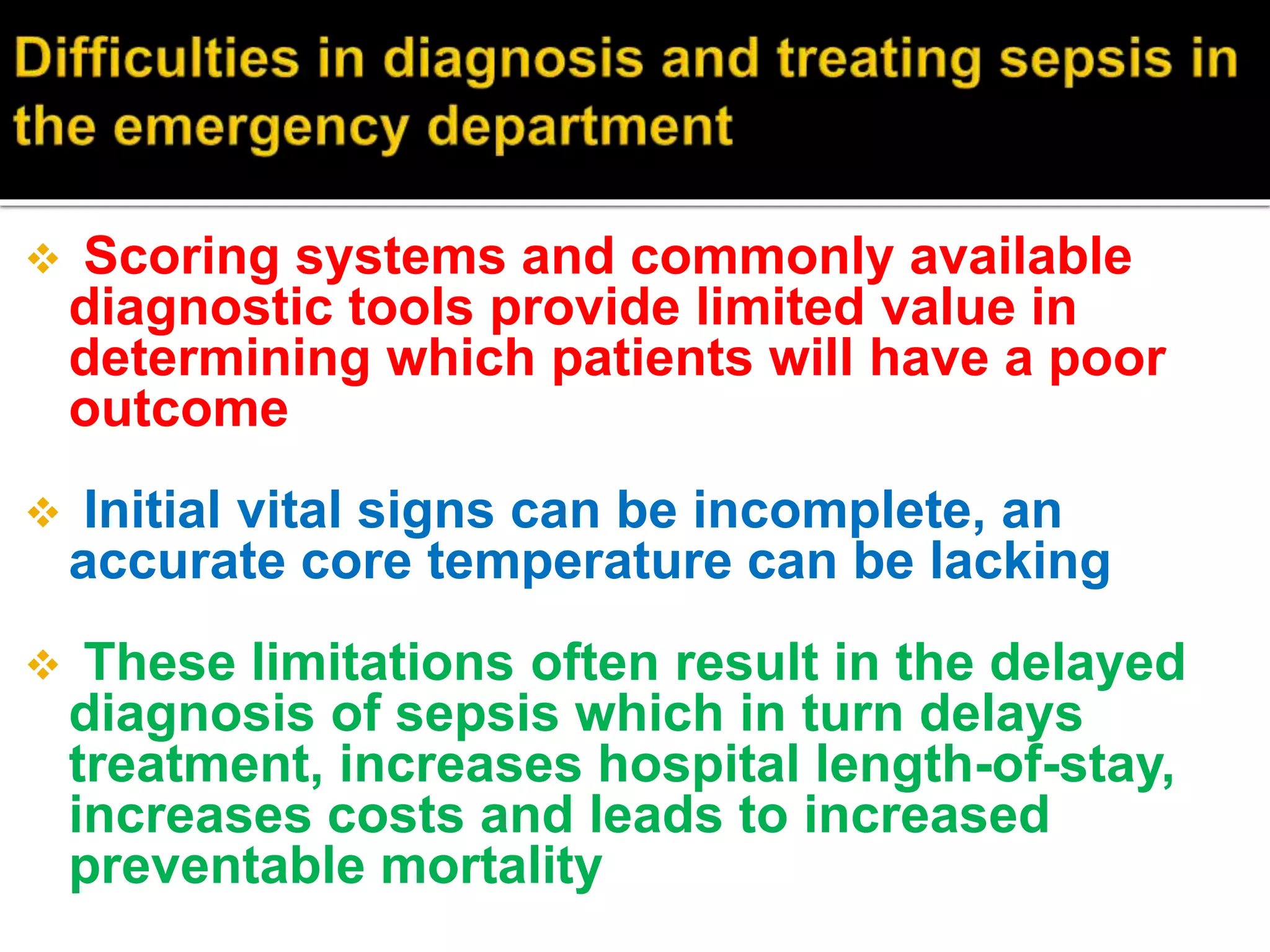 Role of procalcitonin in sepsis management | PPTX | Infectious Diseases ...