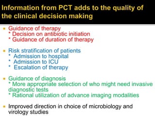 Role of procalcitonin in sepsis management | PPT