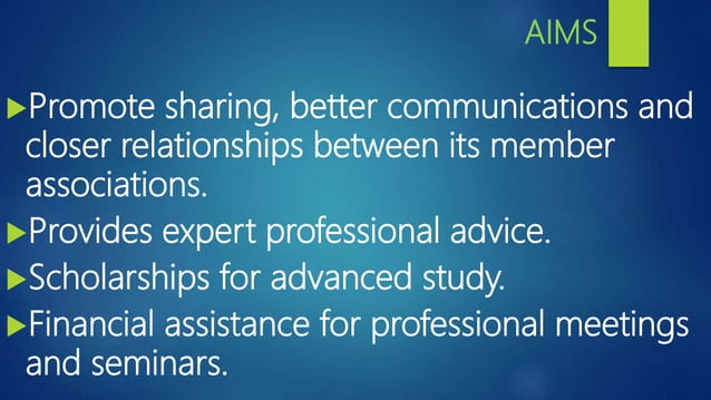 Role of professional assosciations and unions ppt | PPTX | Healthcare ...