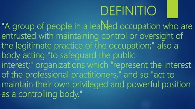 Role of professional assosciations and unions ppt | PPTX | Healthcare ...