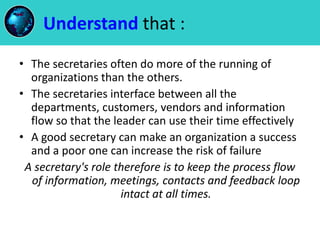 Professional Secretary Training | PPTX