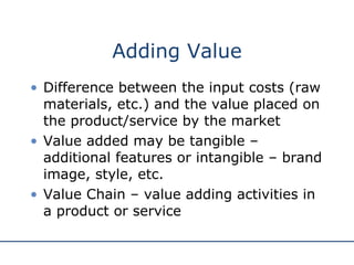 Role Of Profits And Markets | PPT | Business | Business and Finance