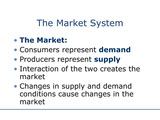 Role Of Profits And Markets | PPT | Business | Business and Finance