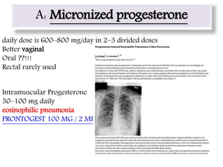 Role of progestogens in obstetrics and gynecology | PPT