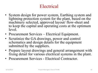 Role of project engineering in project management | PPTX