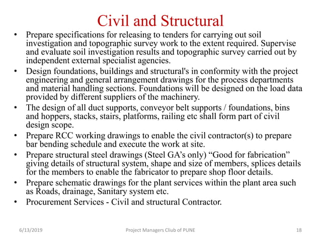Role of project engineering in project management | PPTX
