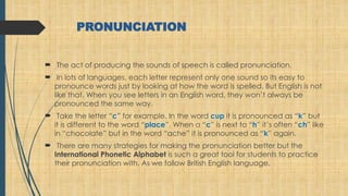 Role of Pronunciation in English Language.pptx