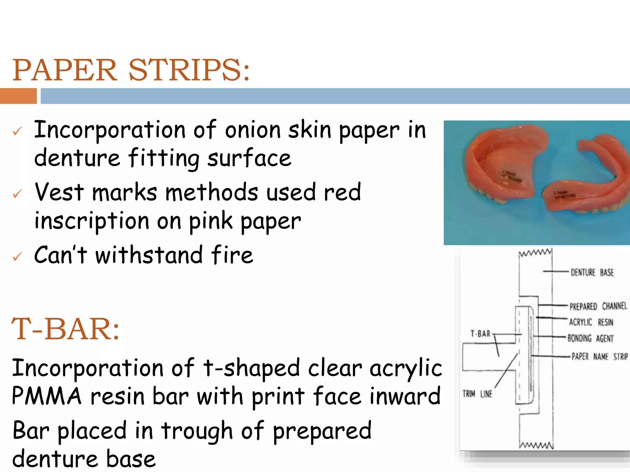 Role of prosthodontics in forensic dentistry | PPTX
