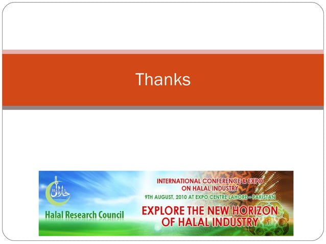 Role of psqca in halal food standardization | PPT