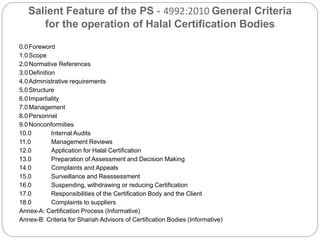 Role of PSQCA in Halal Food Standardization | PPTX