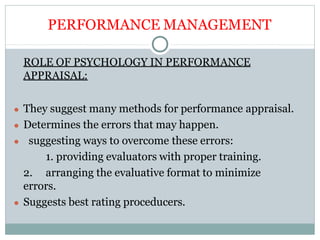 role of psychology in hr- ppt.pptx | Human Resources | Business