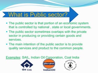Role of public and private | PPT