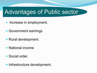Role of public and private | PPT