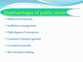 Role of public and private | PPTX