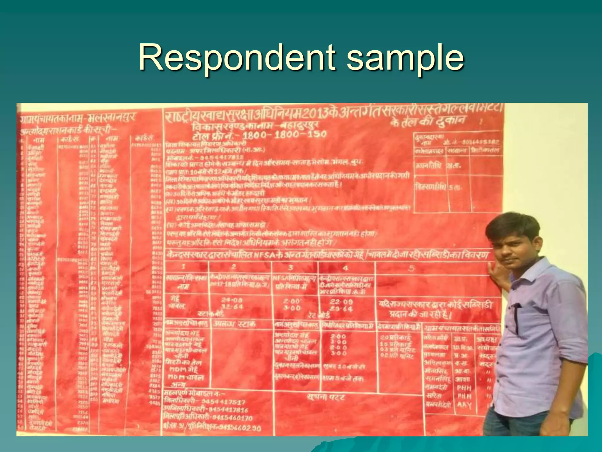Role of public distribution system in rural area | PPTX