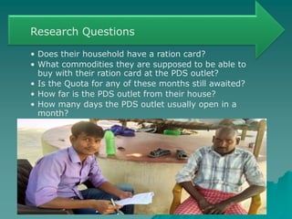 Role of public distribution system in rural area | PPTX