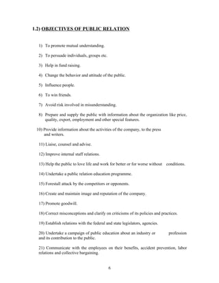 Role Of Public Relations In Ngo Management | DOC