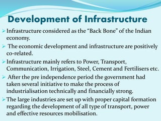 Role of public sector in the development process of Indian economy | PPTX