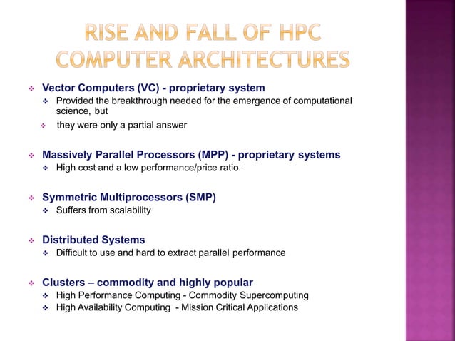 Role of python in hpc | PPTX