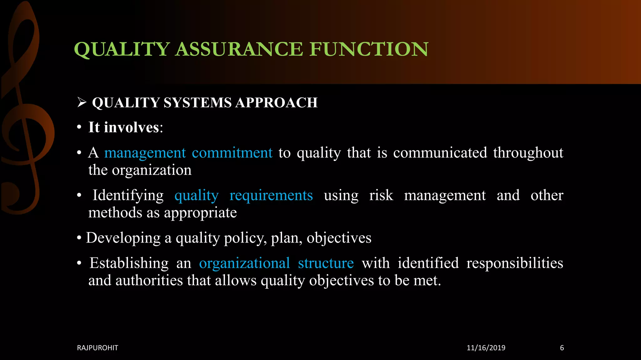 Role of quality system and audits in pharmamaceutical | PPTX