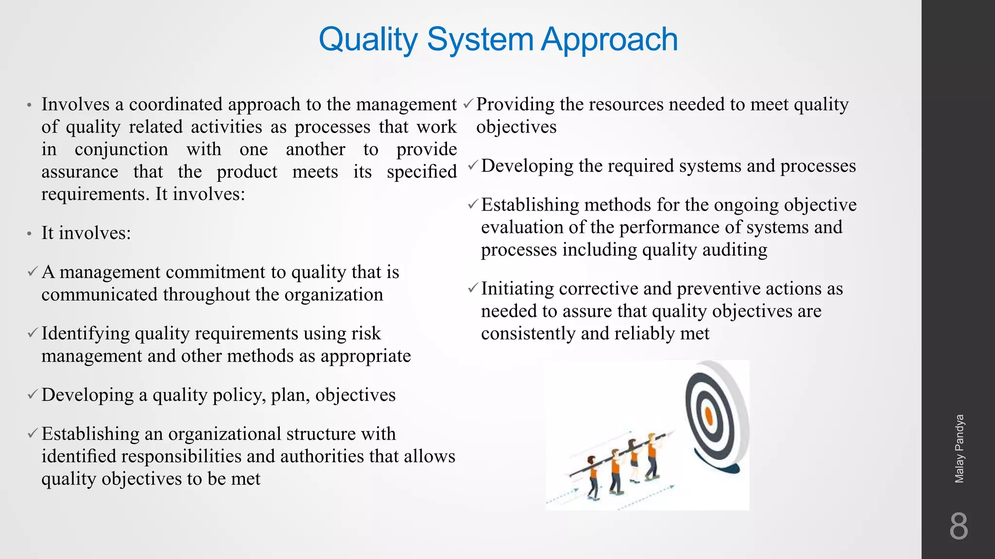Role of quality systems and audits in pharmaceutical manufacturing ...