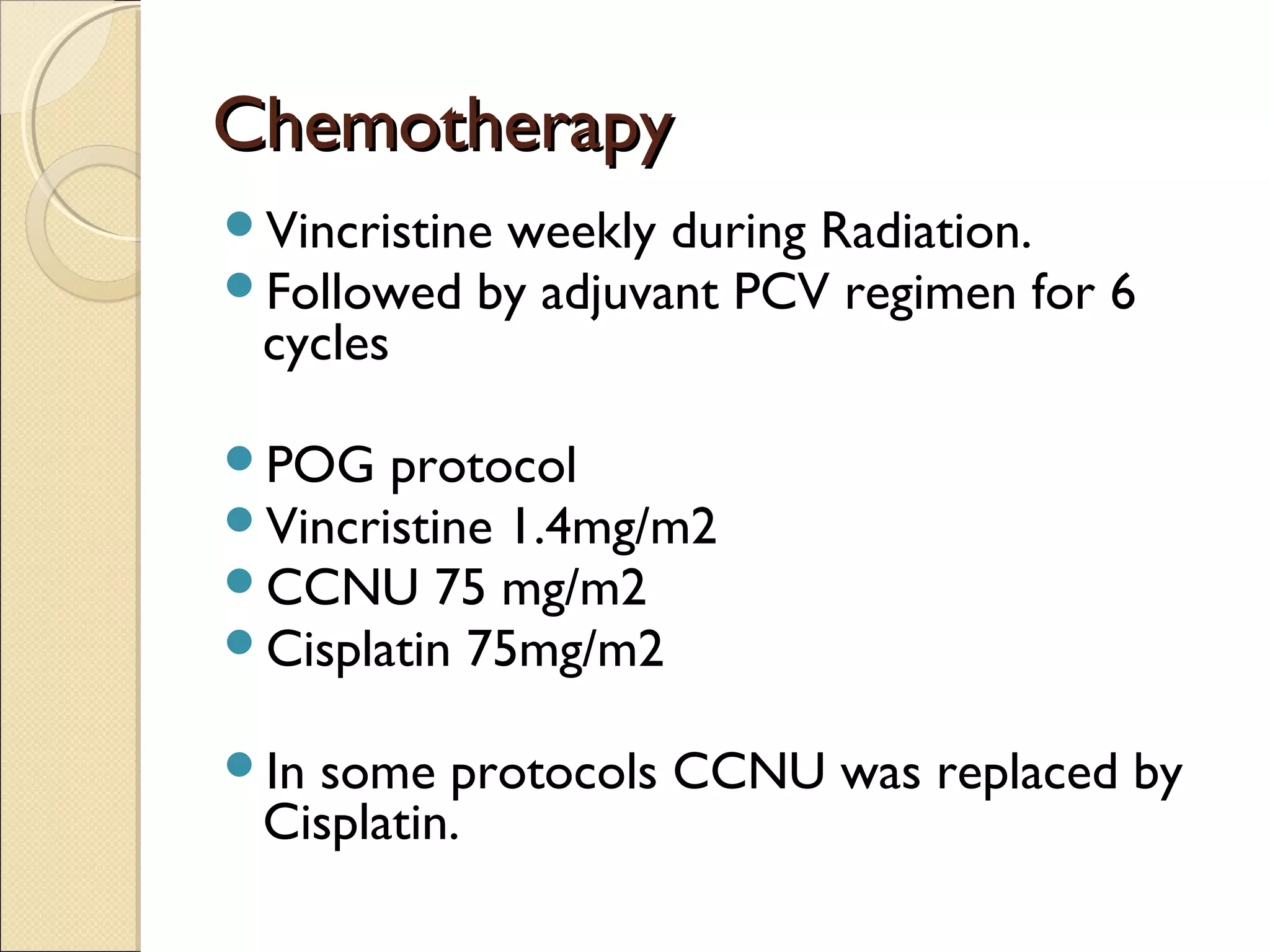 Role of radiation in pediatric brain tumors16 5-2014 | PPT