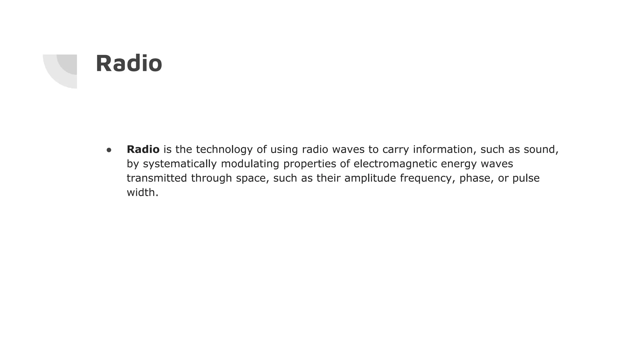 Role of radio in developmental communication | PPTX