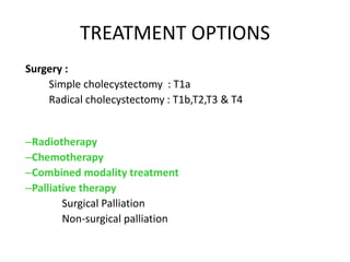 Role of radiotherapy and chemotherapy in ca gall bladder | PPT