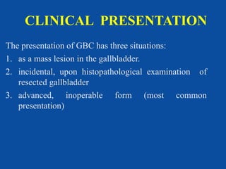 Role of chemotherapy and radiotherapy in Ca gall bladder | PPTX